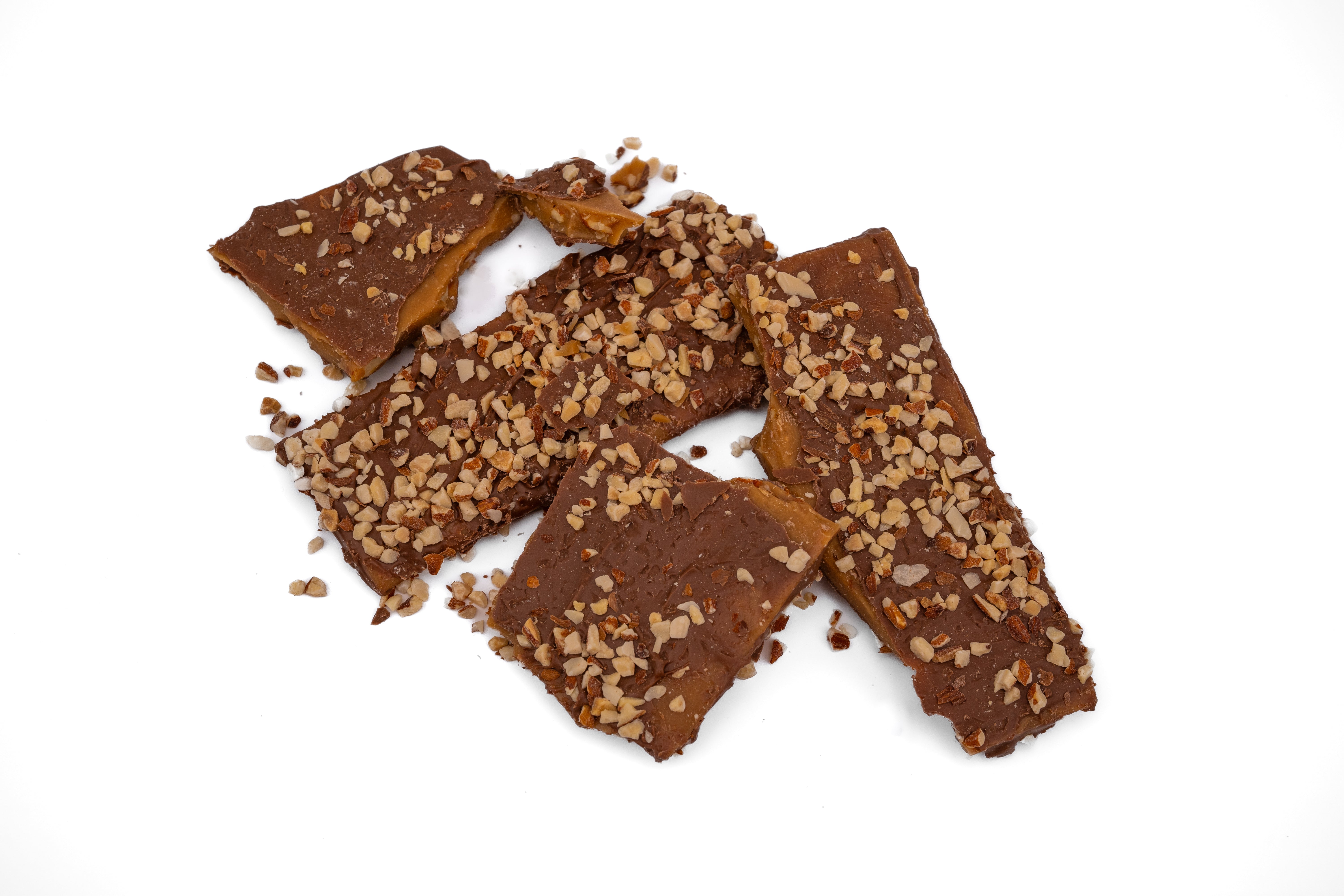 English Toffee ½ Pound – Chocolate Nugget Candy Factory