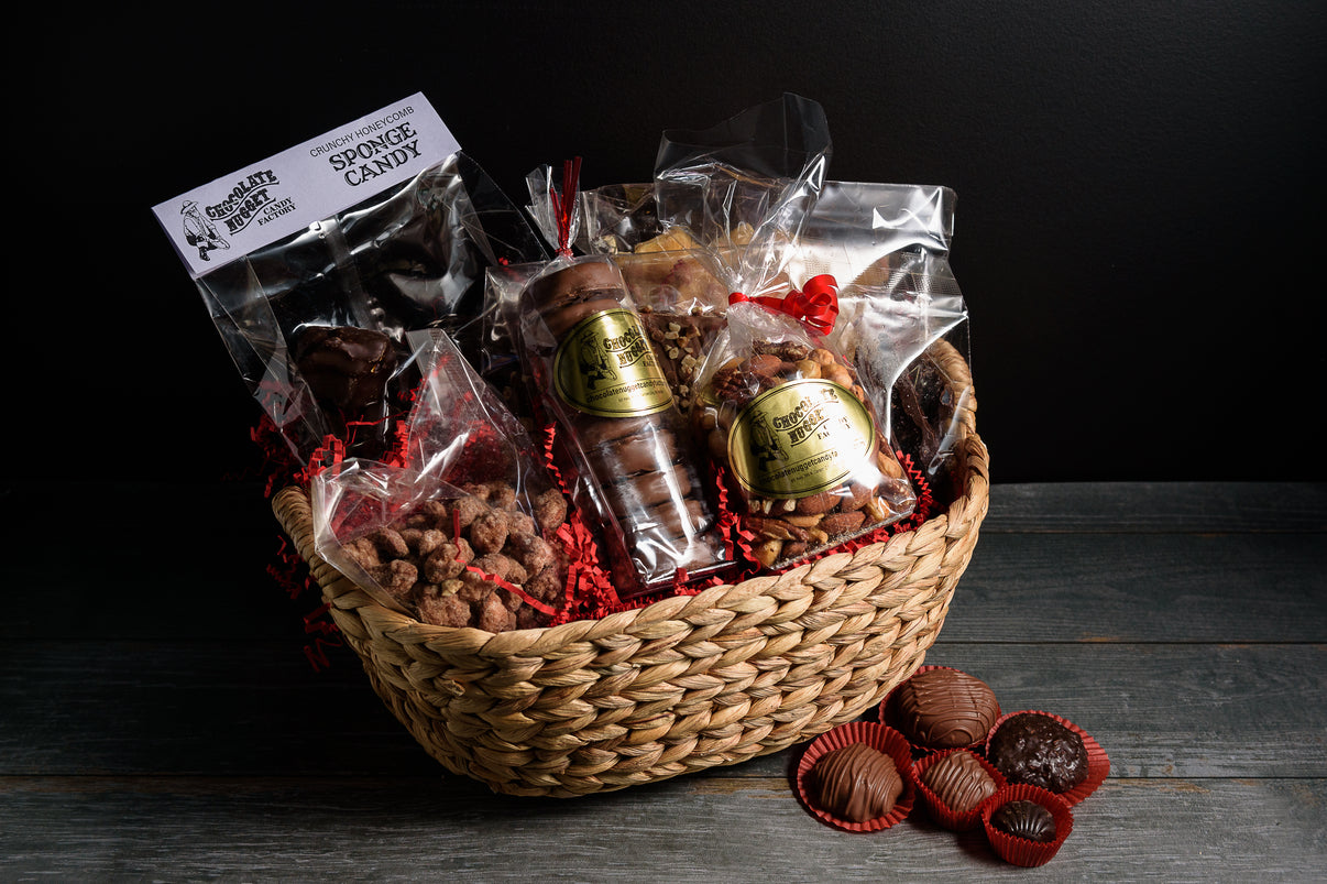 Chocolate Gift Basket – Chocolate Nugget Candy Factory